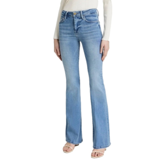 Frame Denim | Jeans | Frame Le One Flare Mid Rise Organic Jeans In ...